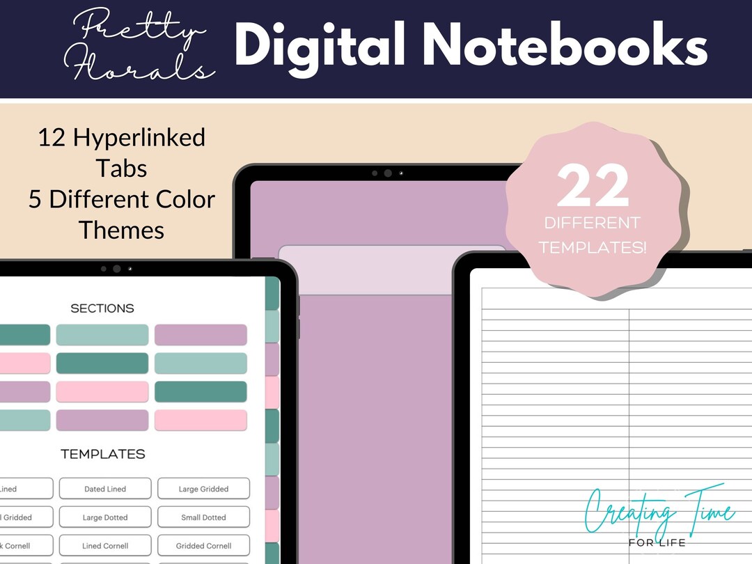 Digital Notebooks | Digital Planning | Digital Journal | Goodnotes ...