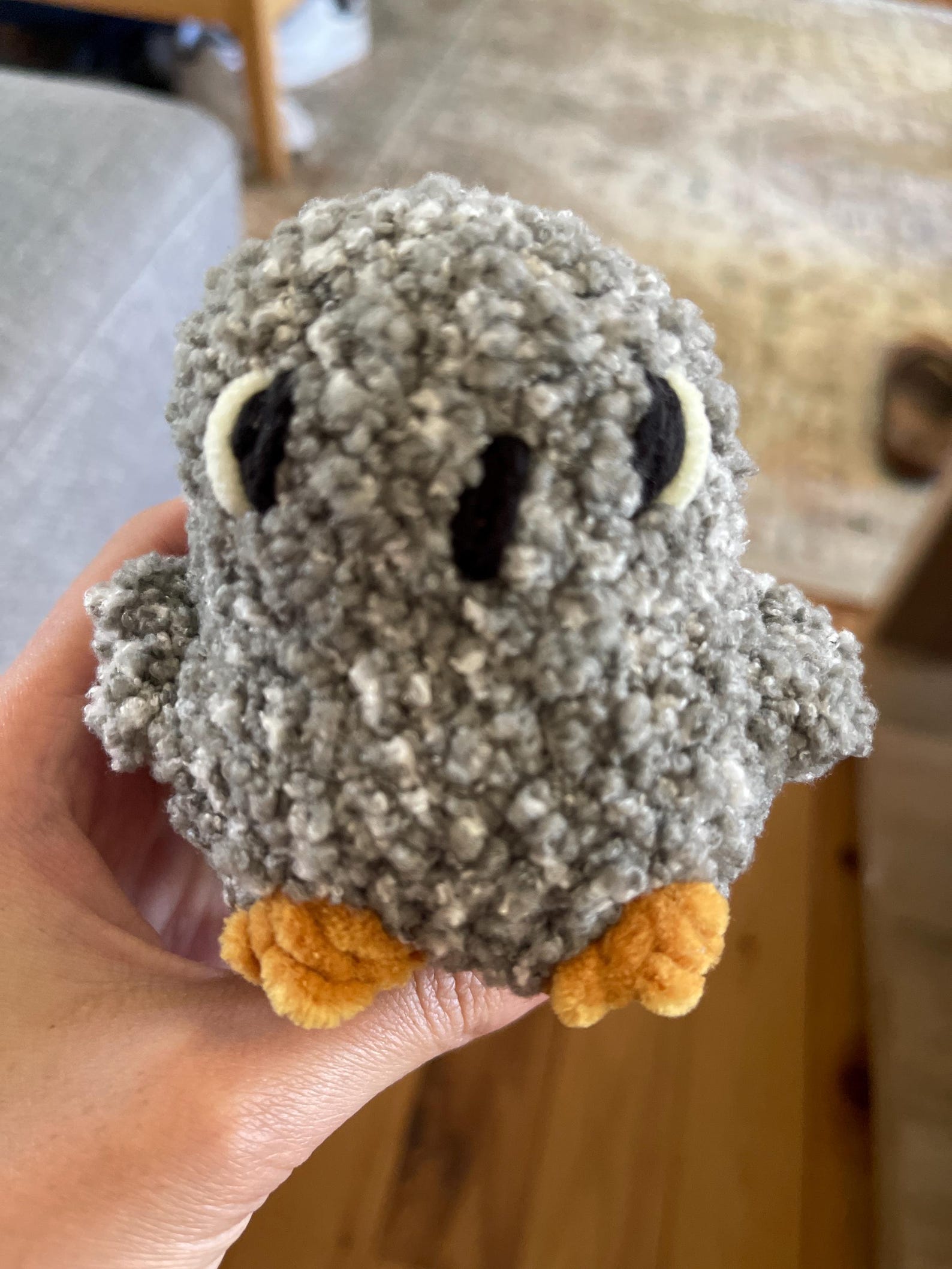 Custom Crochet Pet Birdie Friend Toy Animal Plushie Stuffed Bird Animal ...