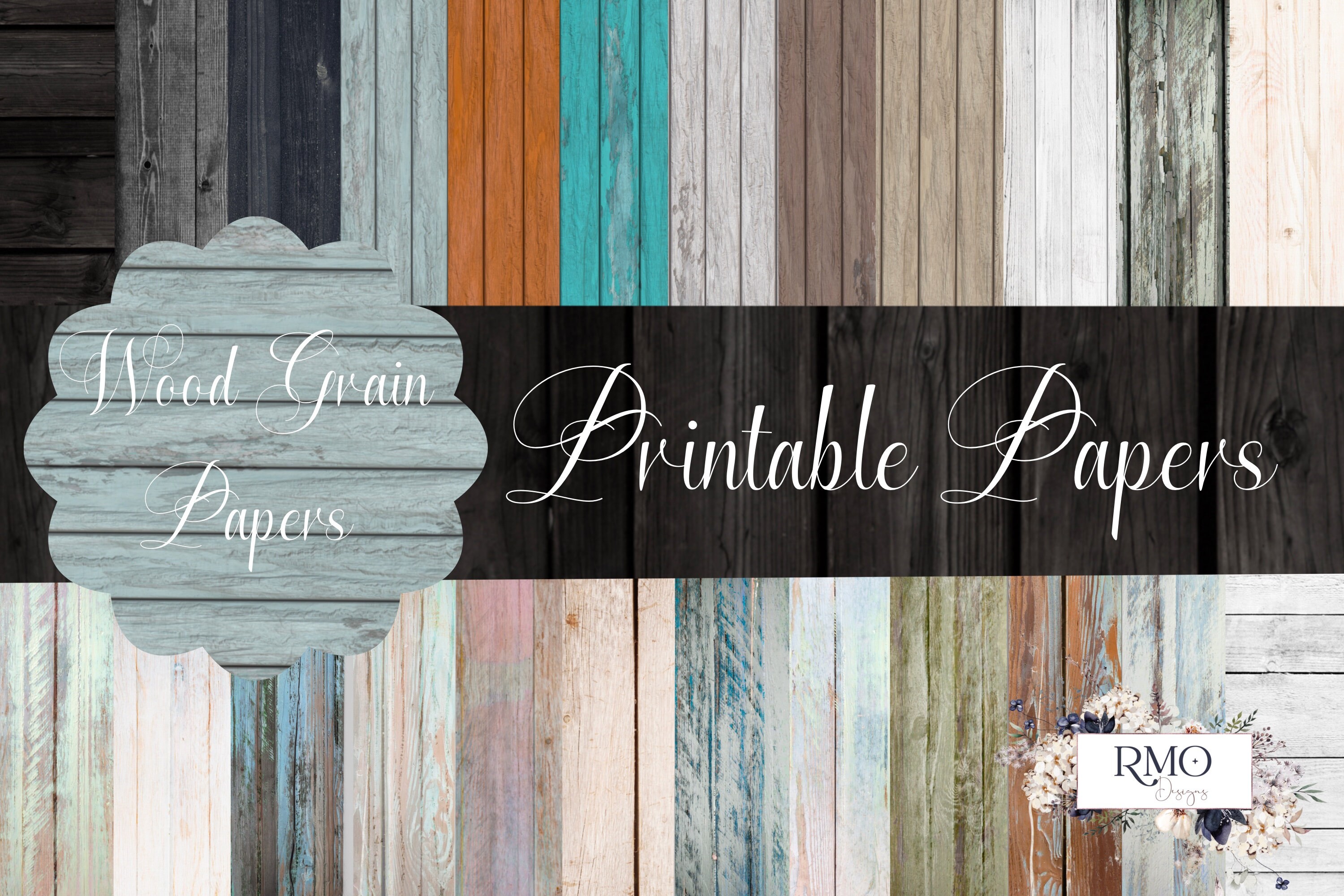 Printable Papers, Digital Paper, Scrapbooking,collage,junk Journal ...