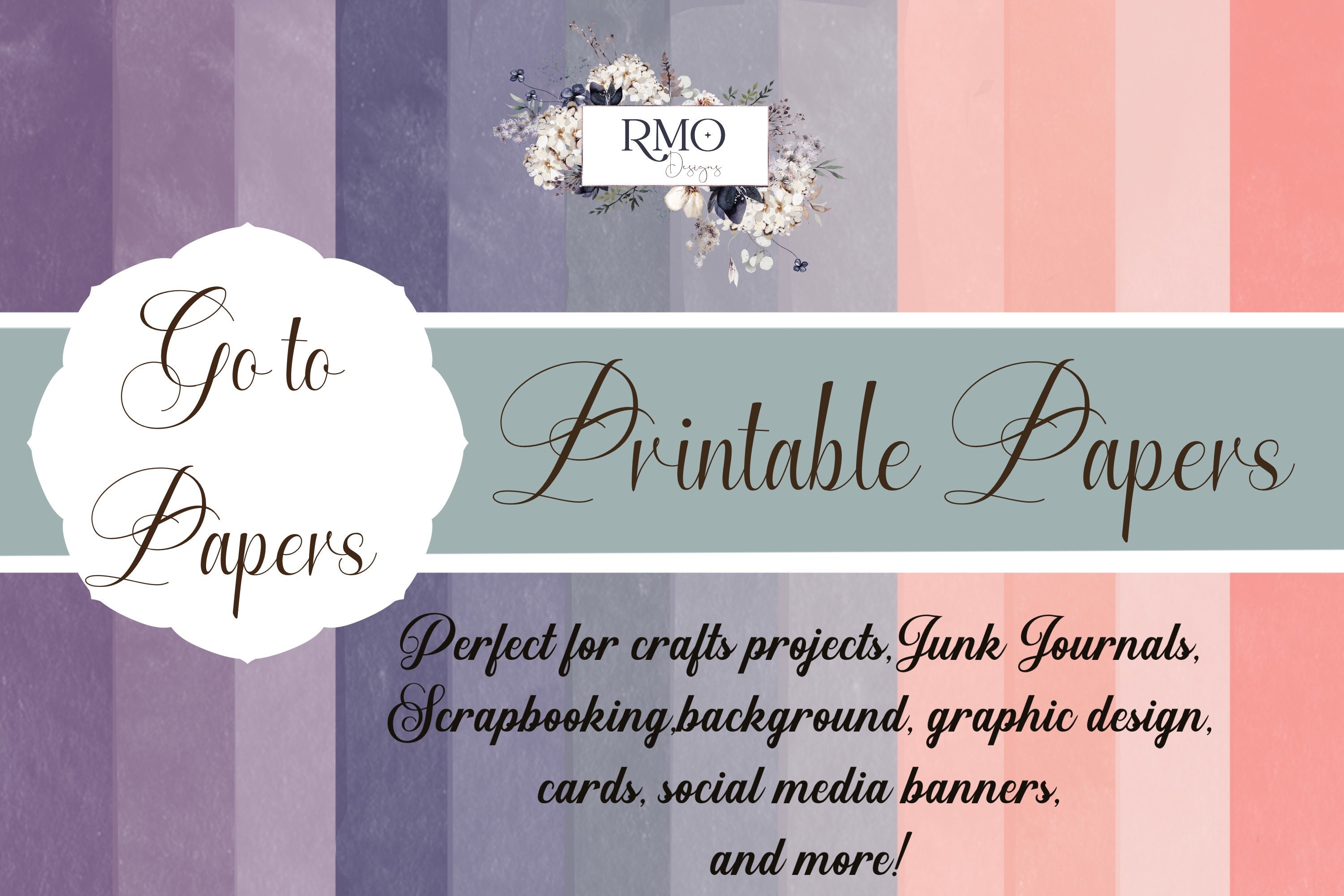 Printable Papers, Digital Paper, Scrapbooking Antique Papers, Collage ...