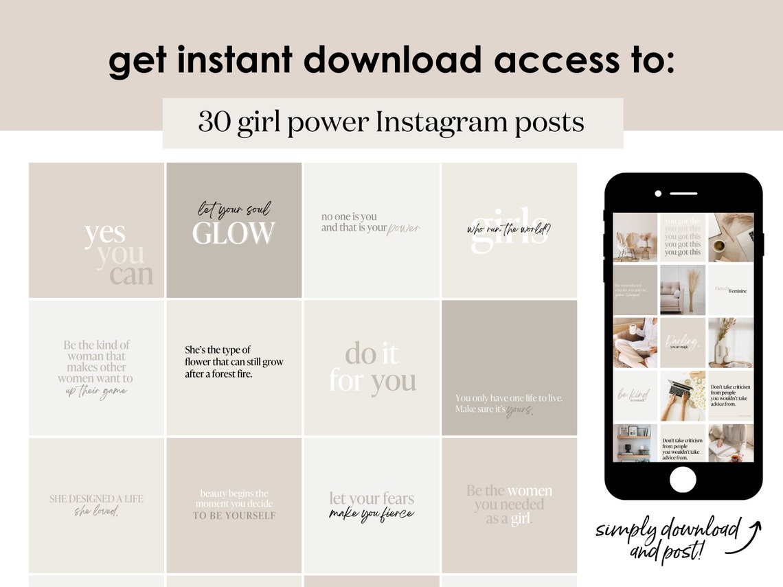 30 Girl Power IG Story Quotes for Women Empowering Instagram Quotes ...