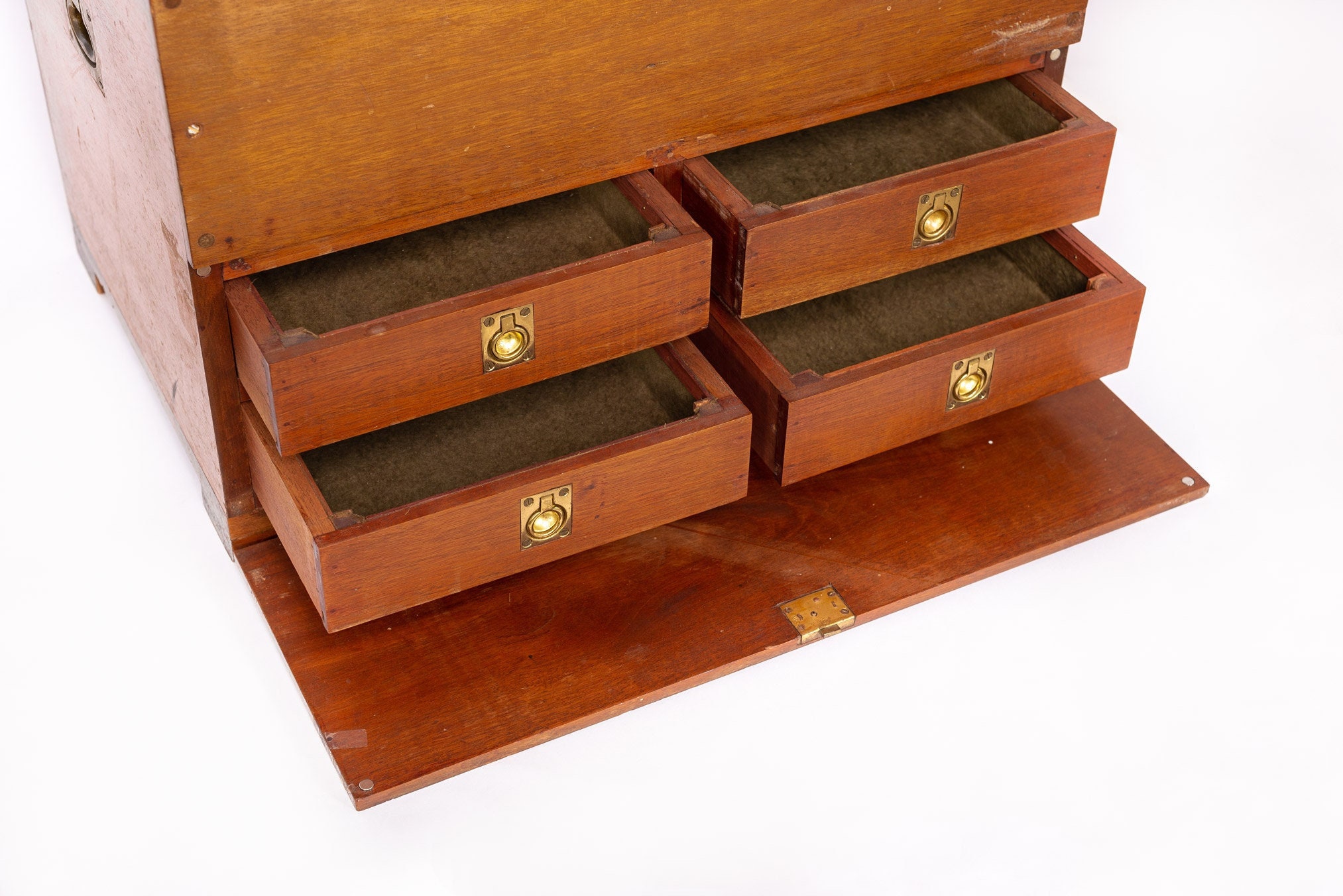 Antique Wood Field Desk Military Box Wood Military Chest - Etsy