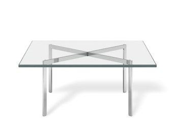 Mies Glass Coffee Table - Etsy