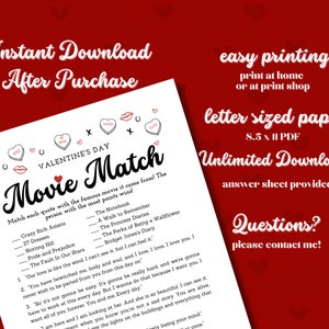 Valentine's Day Printable Party Games Galentines Day Digital Instant ...