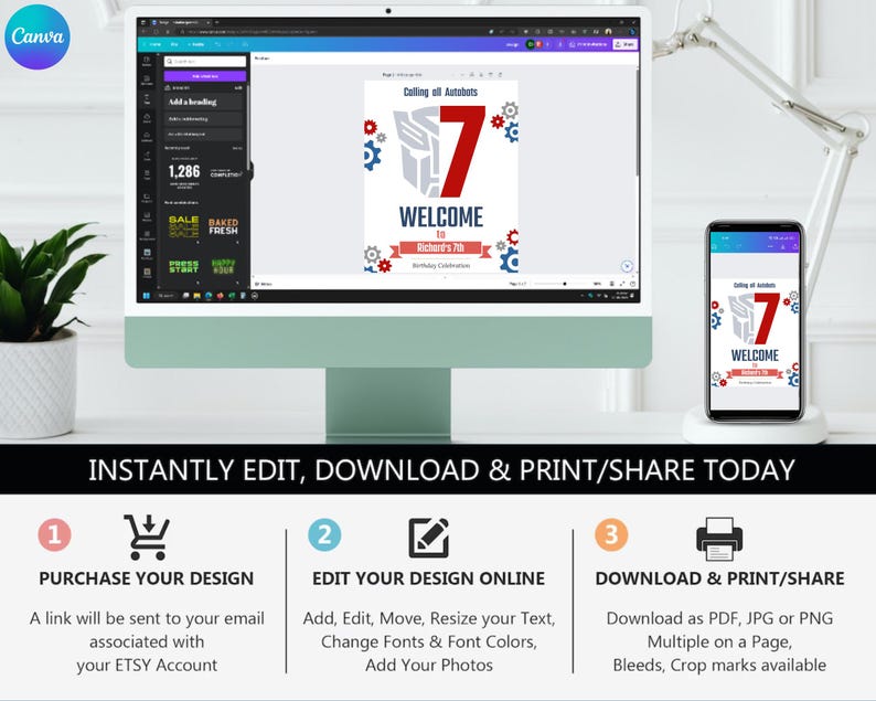 Autobot Inspired Door Mat Transformers Welcome Sign 7th Transformers ...