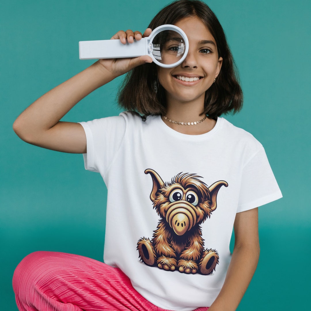 Alf 80s Inspired Youth Short Sleeve T-shirt, Unisex, 15 Colors - Etsy