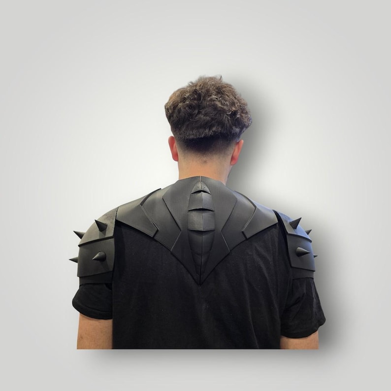 Shoulder Armor With Spikes & Back Plate – the Absolute Bat Cosplay ...