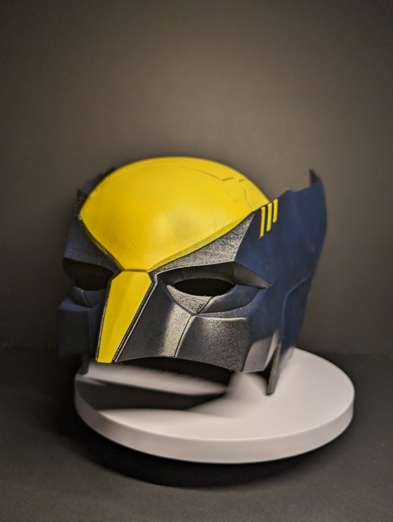Bare Print Wolverine Helmet With Free Shipping Cosplay and Display ...
