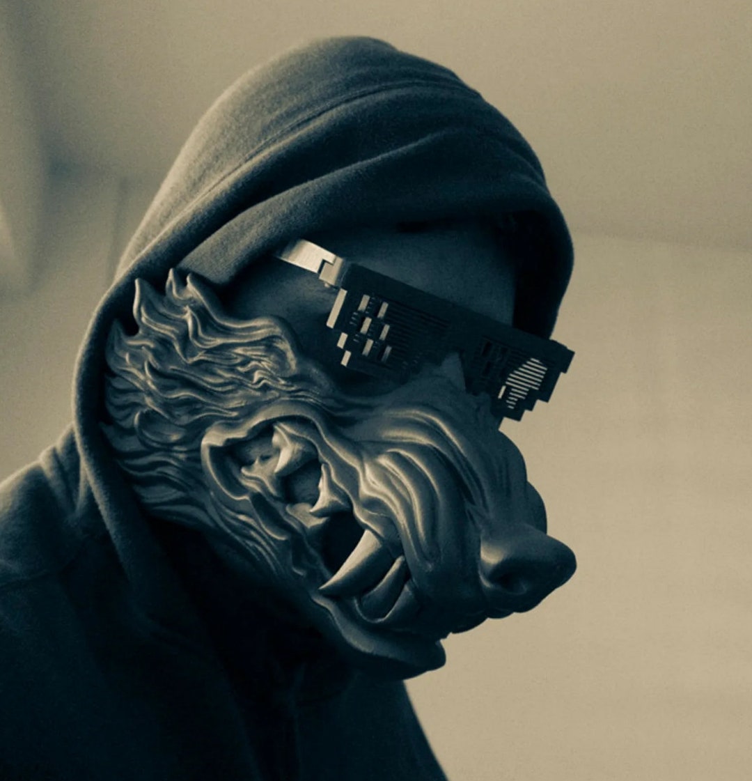 Japanese Oni Mask for Cosplay Free Shipping Samurai Demon Costume ...