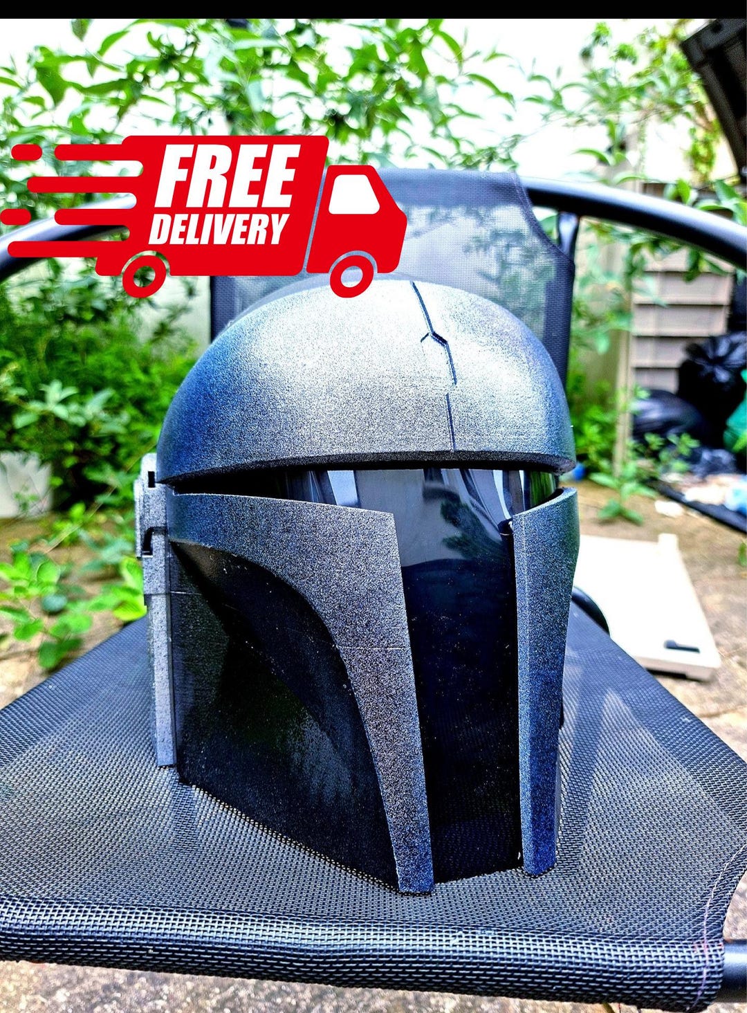 Deathwatch Mandalorian Helmet Bobba Fett Sniper Mandalorian Helmet ...