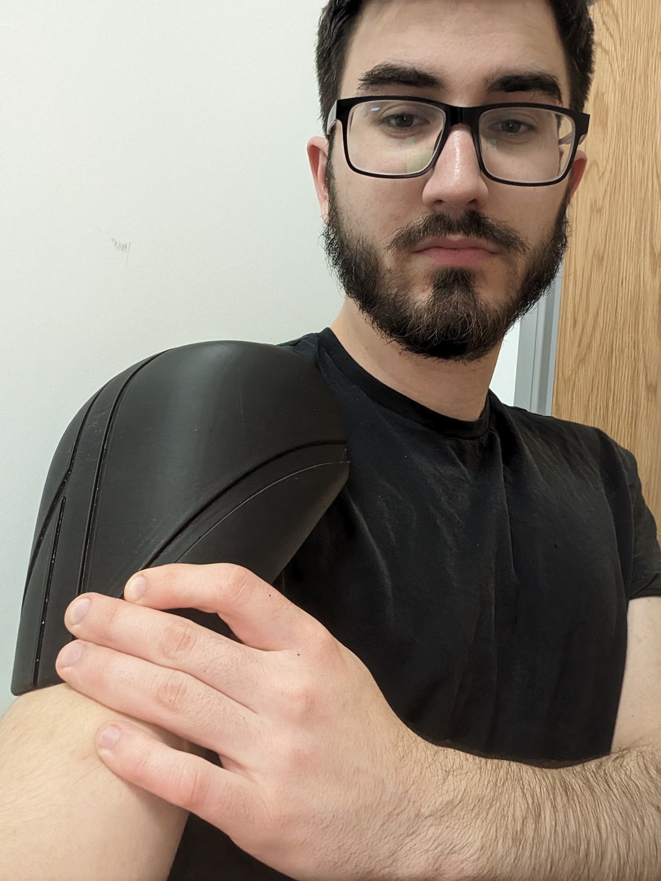 Mandalorian Shoulder Armor Pauldron for Paladin Knight Mage Archer ...