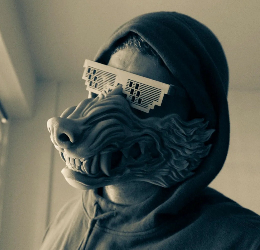 Japanese Oni Mask for Cosplay Free Shipping Samurai Demon Costume ...