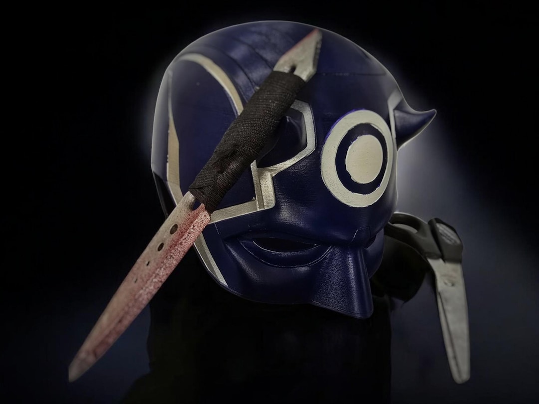 Bullseye Daredevil Helmet – Netflix Season 3 Inspired Cosplay Mask ...