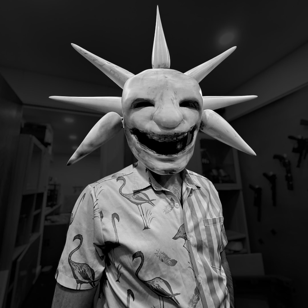 Horror Spiked Demon Mask | Creepy Mask for Halloween Costume or a ...