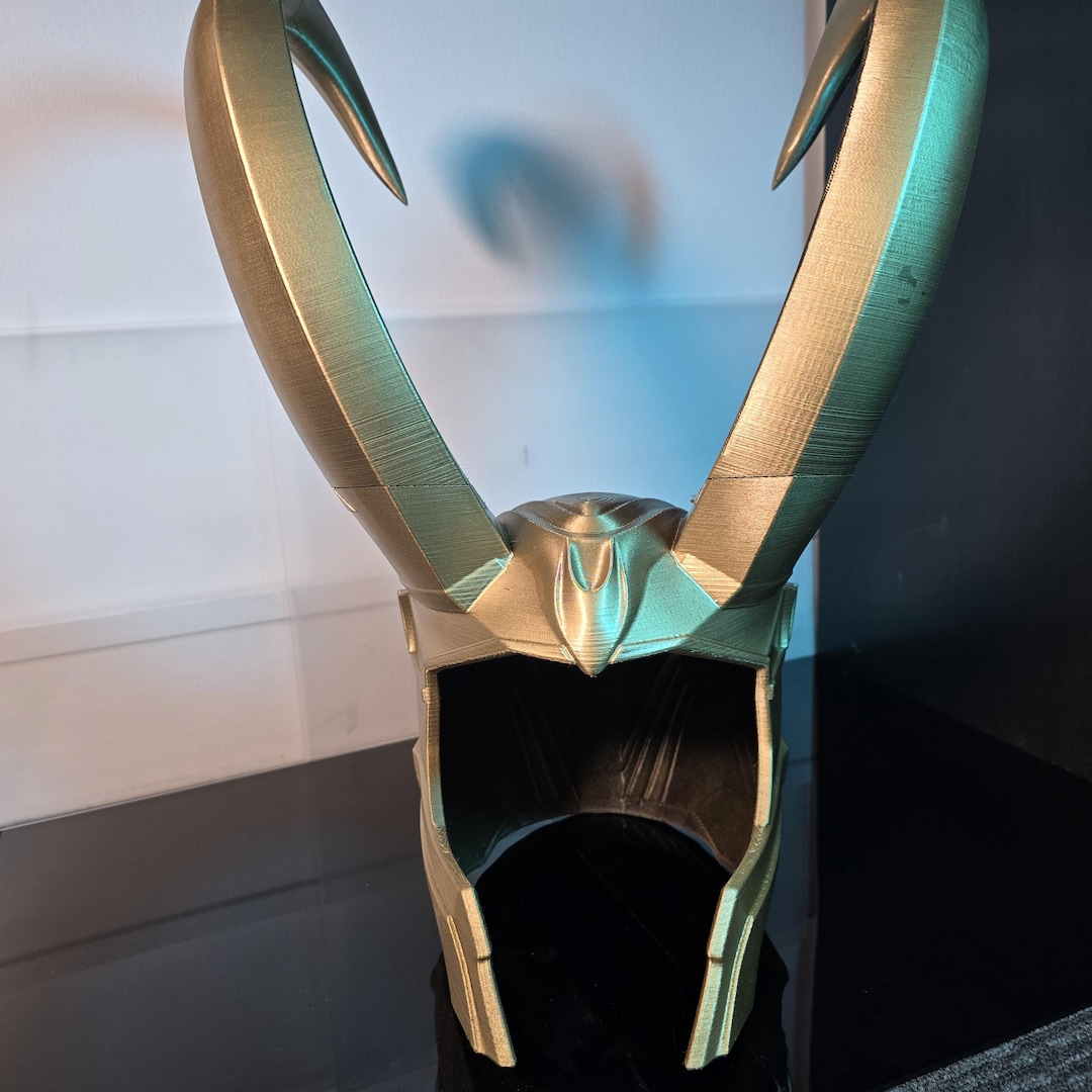Fully Finished Loki Helmet With Detachable Horns, Premium Padding ...
