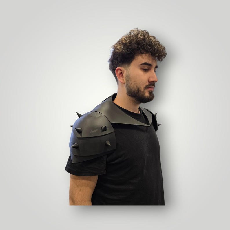 Shoulder Armor With Spikes & Back Plate – the Absolute Bat Cosplay ...