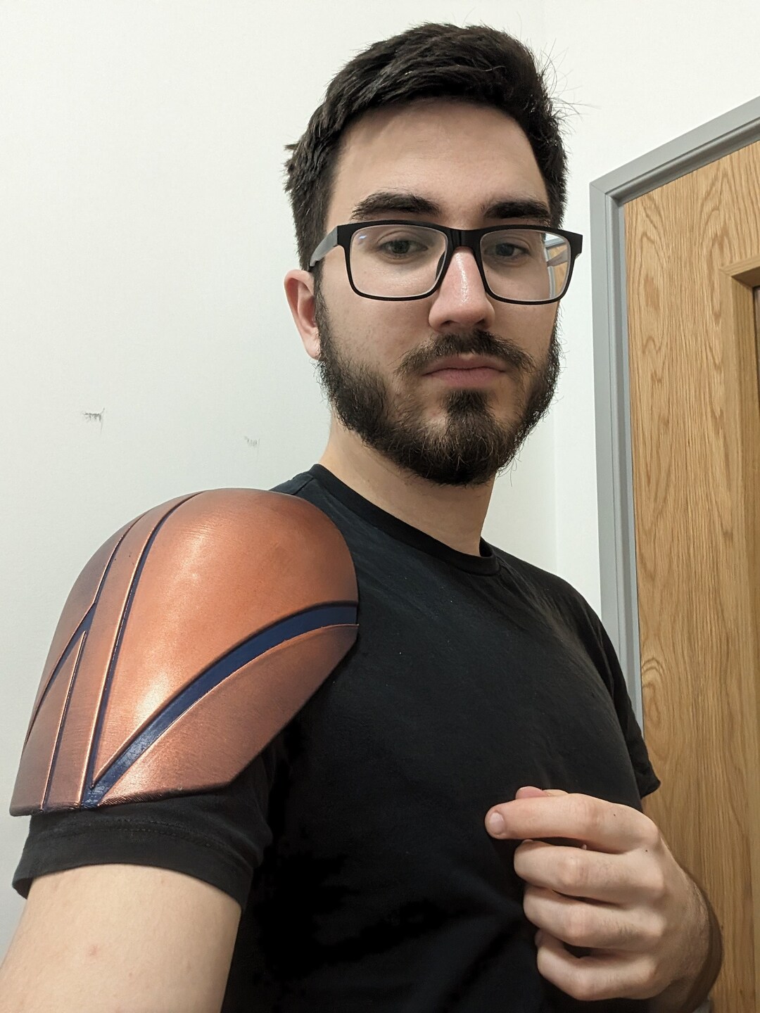 Mandalorian Shoulder Armor Pauldron for Paladin Knight Mage Archer ...