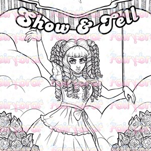 cry baby coloring pages melanie martinez