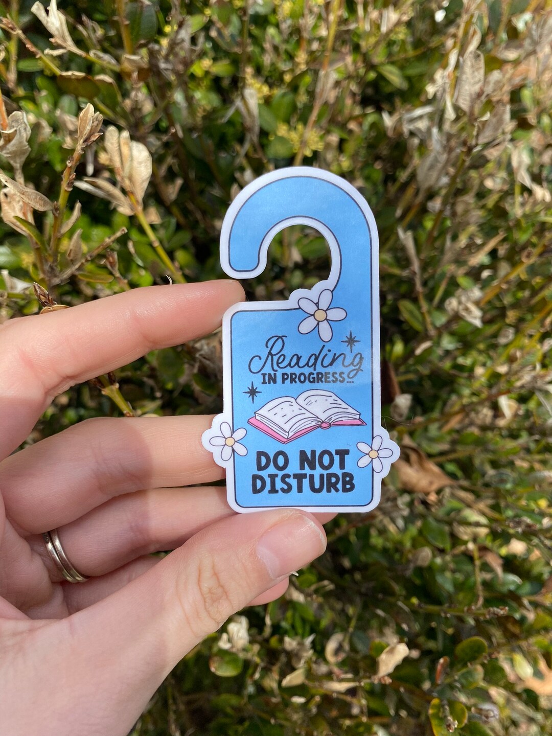 Do Not Disturb Reading Sticker, for Book Lover, Book Lover Sticker, Do ...