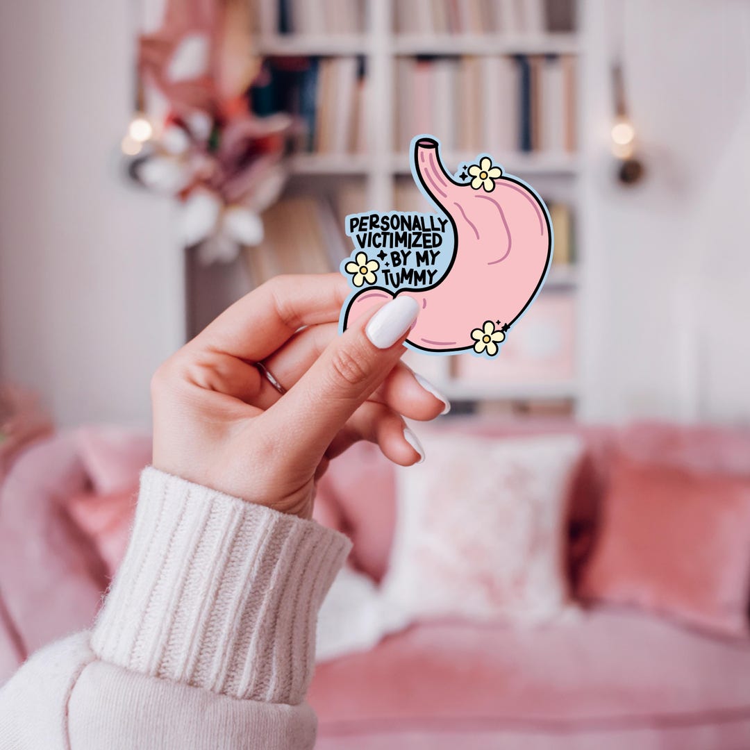 Hot Girls Have Irritable Bowel Syndrome Sticker, Stomach Problems ...