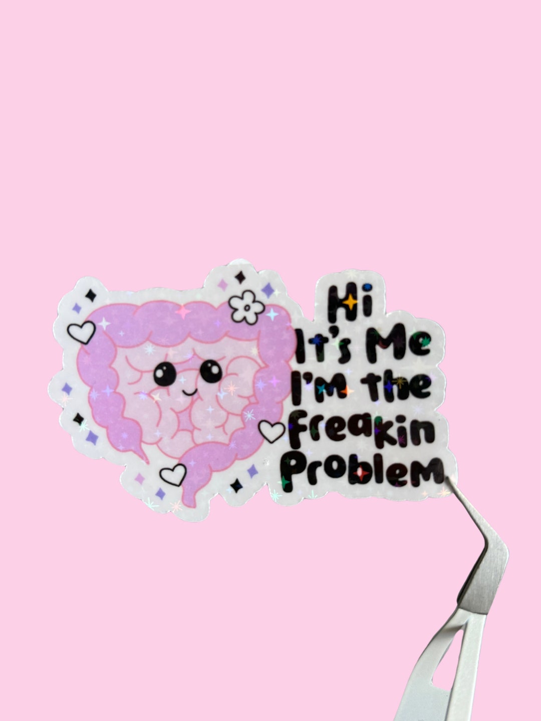 Hot Girls Have Irritable Bowel Syndrome Sticker, Stomach Problems ...