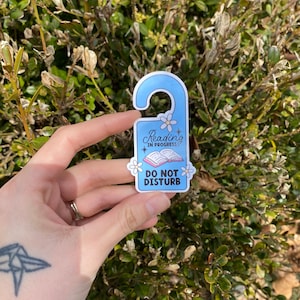 Do Not Disturb Reading Sticker, for Book Lover, Book Lover Sticker ...