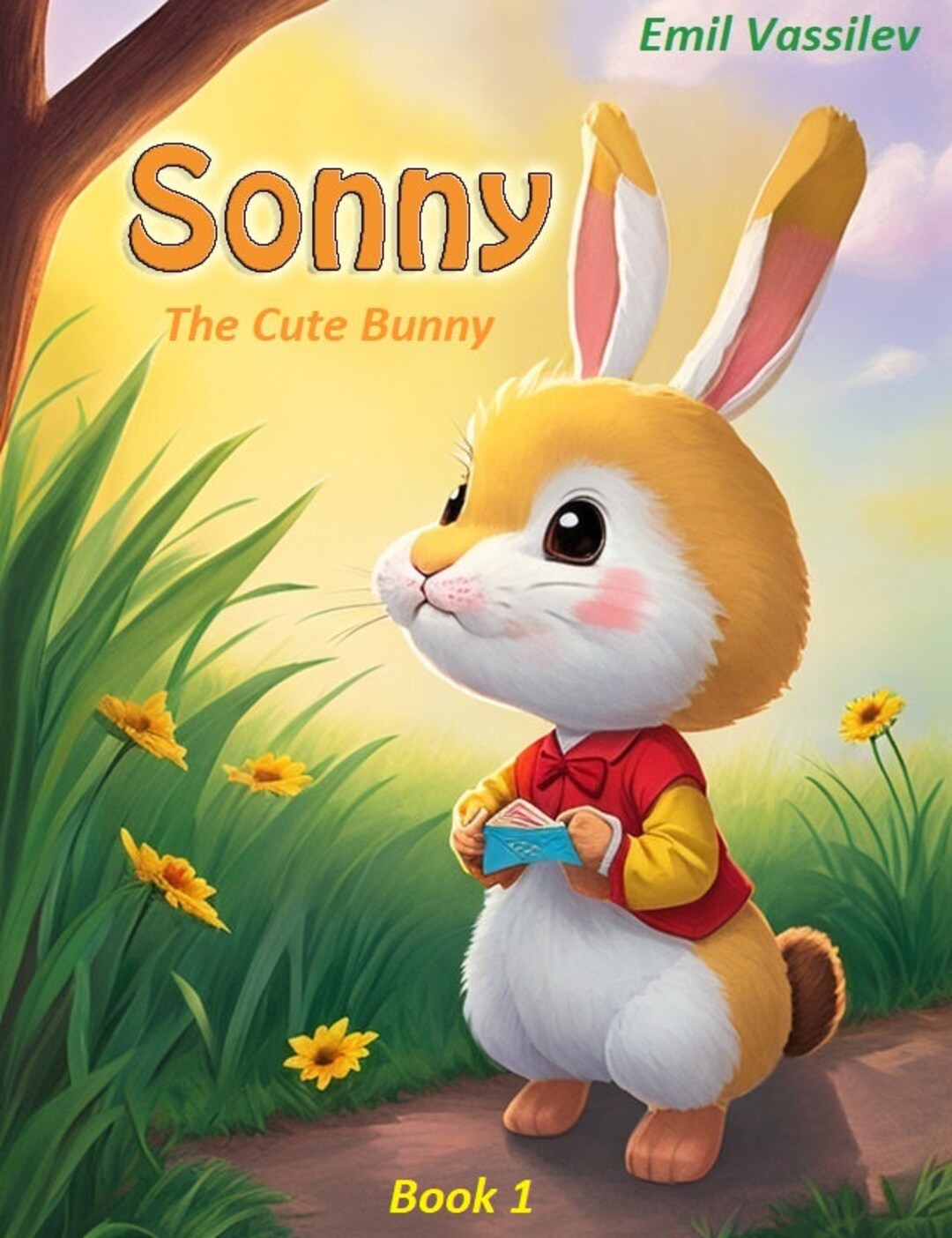 Sonny the Cute Bunny Children's Book Kids Book - Etsy