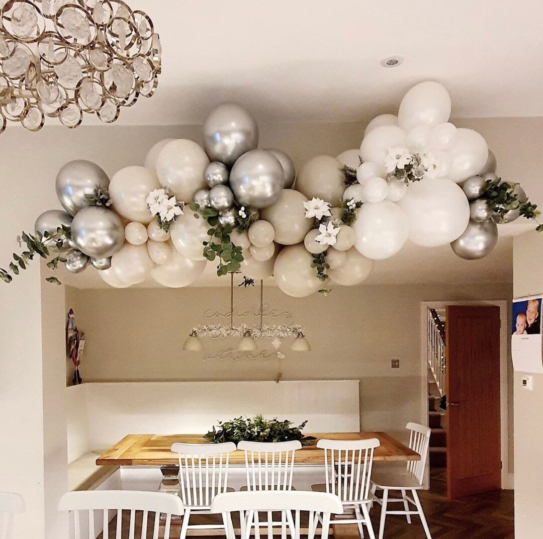 Neutral Balloon Garland/ Nude Balloon Garland/ Simple Balloons Kit/ DIY ...