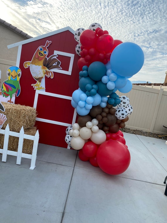 Farm Theme Balloons/ La Vaca Lola Balloons/ Cow Print - Etsy