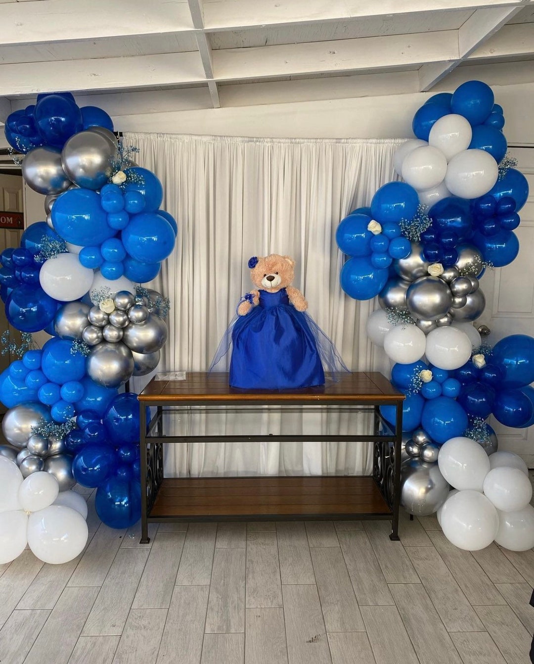 Blue Balloon Arch/ Dodger Balloons/ Men Birthday Balloons/ Boy Birthday ...