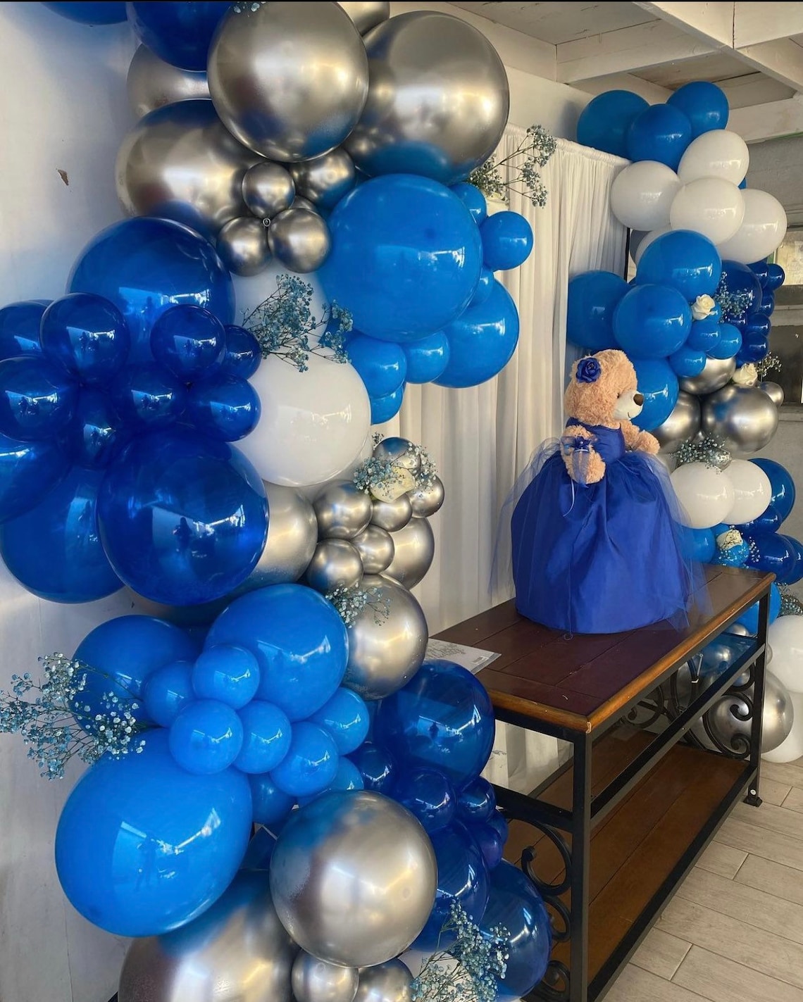 Blue Balloon Arch/ Dodger Balloons/ Men Birthday Balloons/ Boy - Etsy