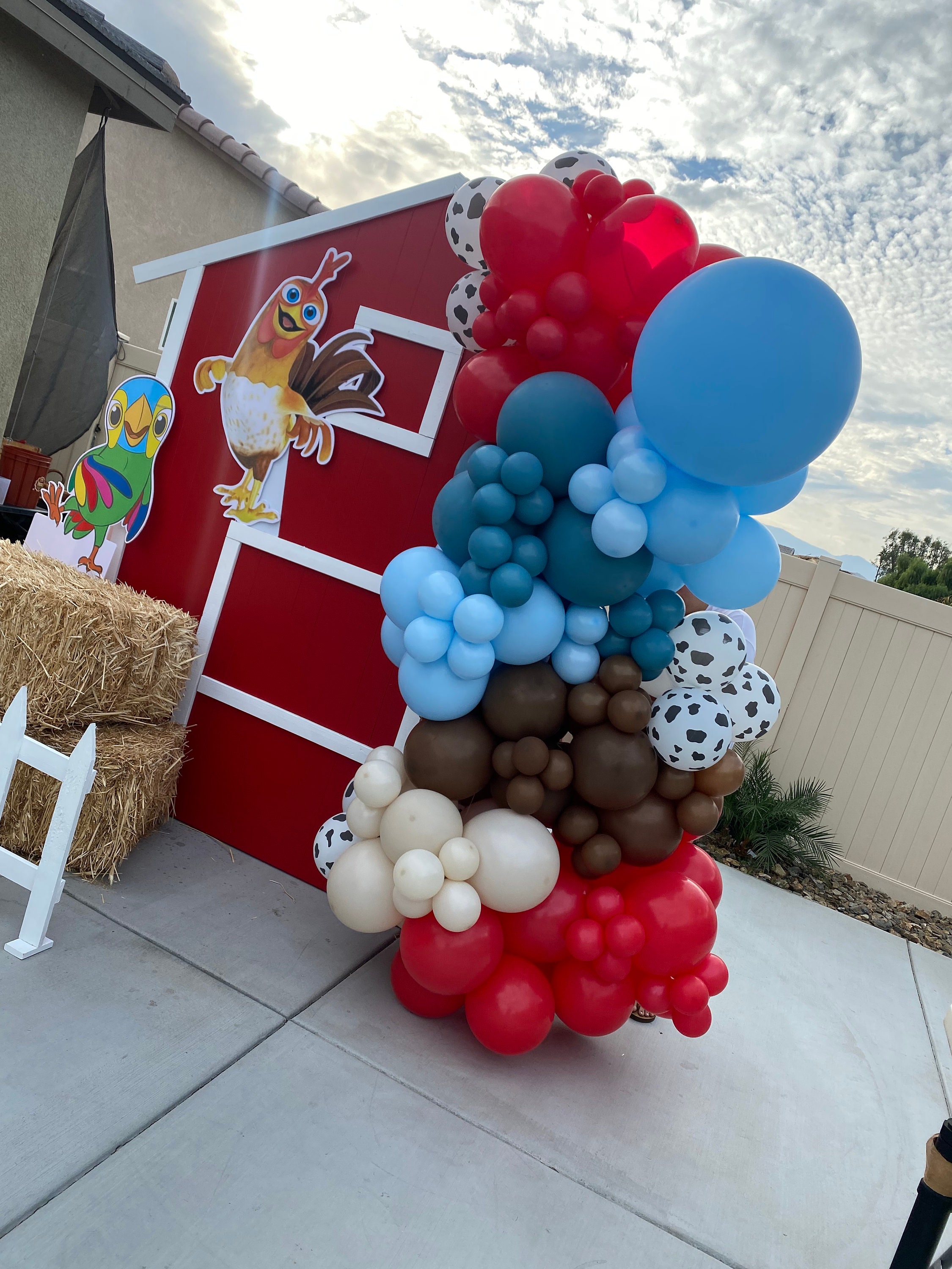 Farm Theme Balloons/ La Vaca Lola Balloons/ Cow Print - Etsy