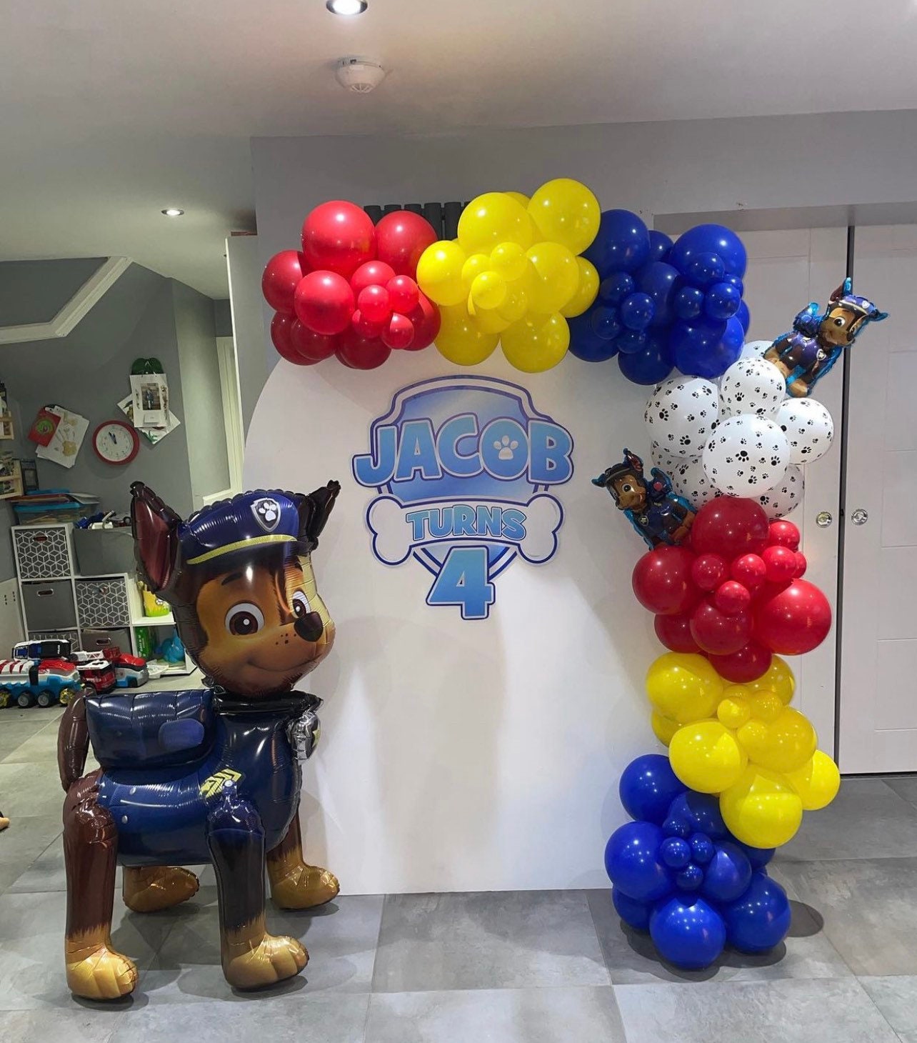 Paw Patrol Balloon Decoration Ideas at Matthew Calzada blog