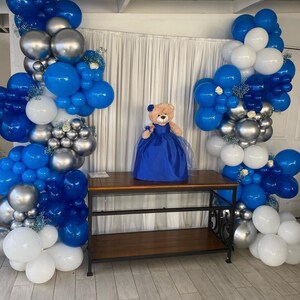 Blue Balloon Arch/ Dodger Balloons/ Men Birthday Balloons/ Boy Birthday ...