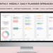 Ultimate Digital Planner Spreadsheet, Google Sheets, To-do List ...