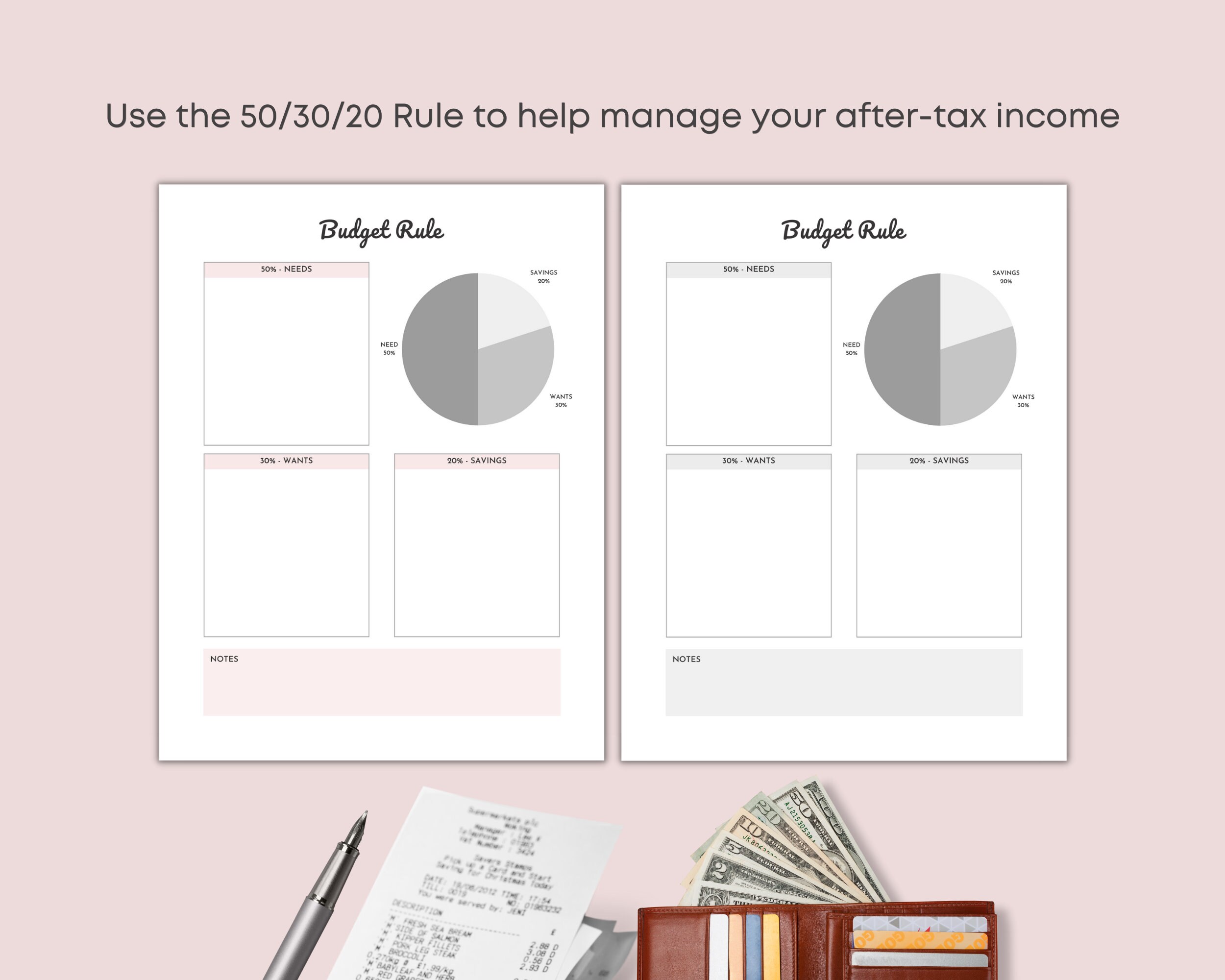 Finance Planner Printable, Expense Tracker, Bill Tracker, No Spend ...