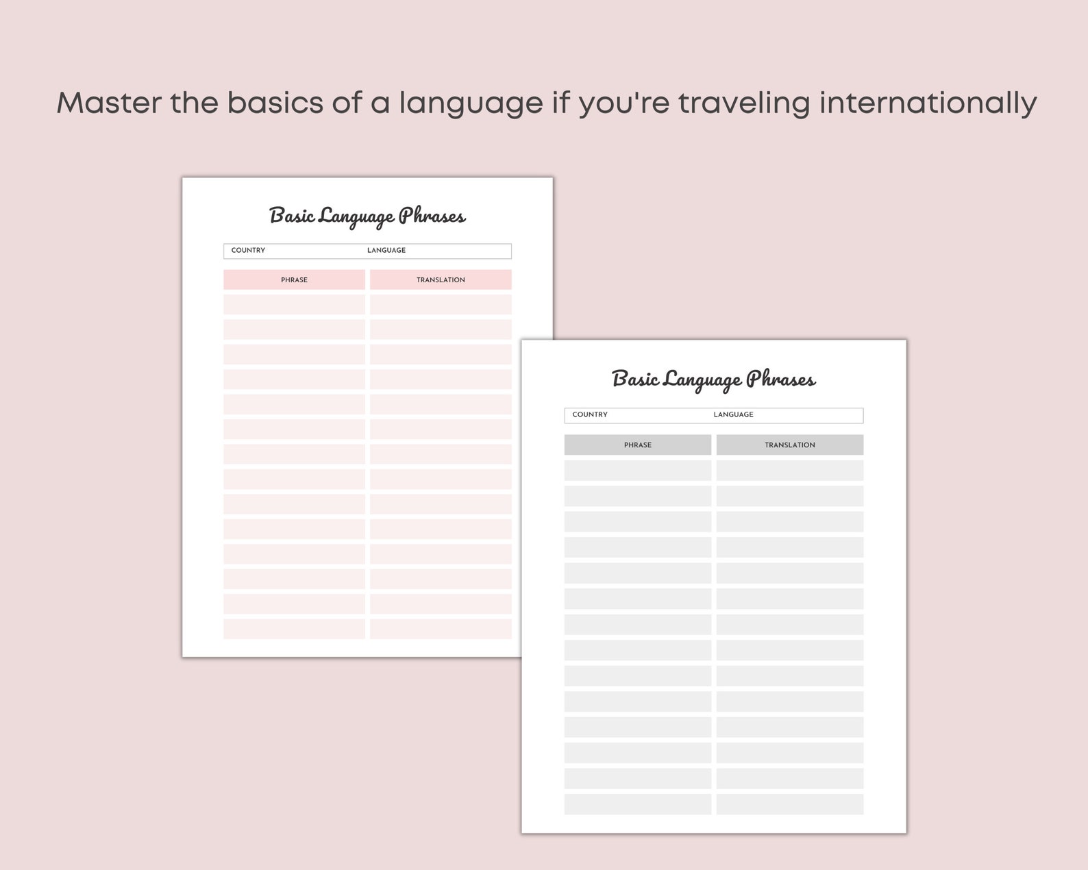 Travel Planner Printable, Trip Planner, Vacation Planner, Bucket List ...