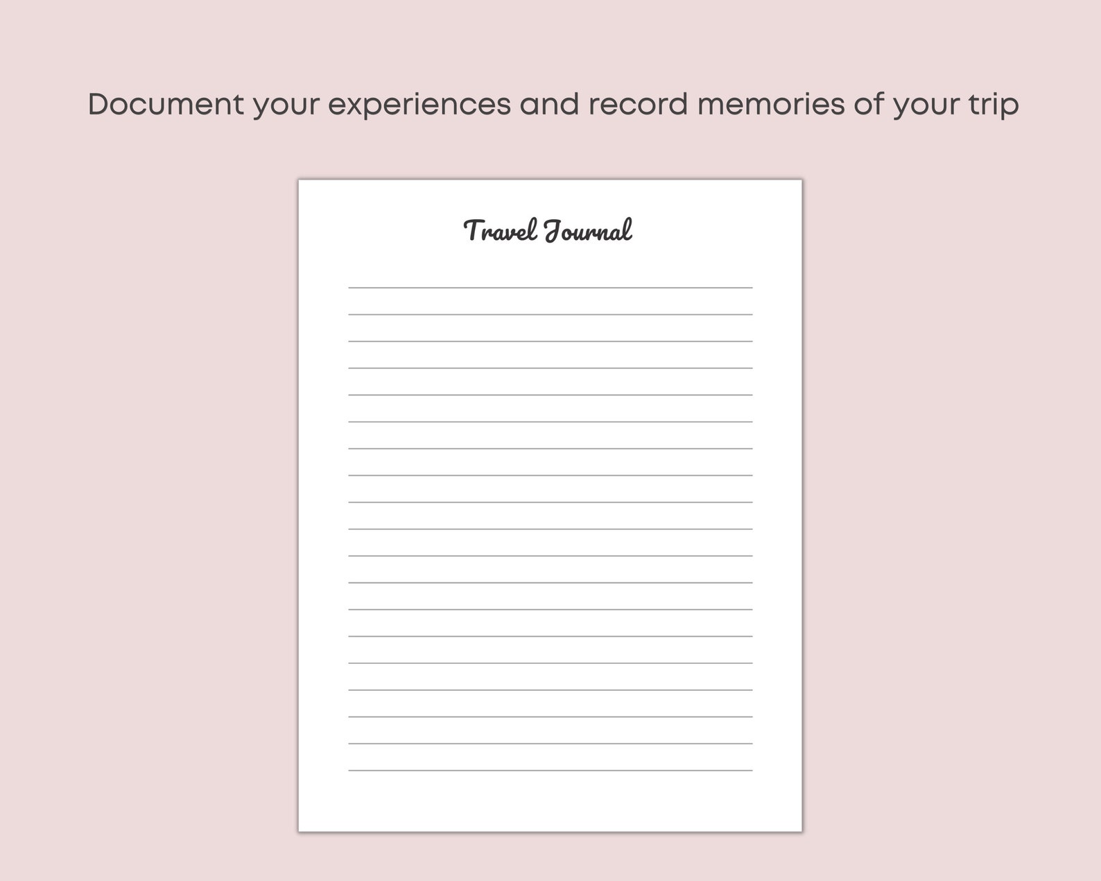 Travel Planner Printable, Trip Planner, Vacation Planner, Bucket List ...