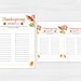 Thanksgiving Game Bundle Printable, Friendsgiving Games, Thanksgiving ...