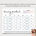 Printable Monthly Workout Calendar, Undated, Fitness Tracker, Workout ...