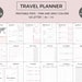 Travel Planner Printable, Trip Planner, Vacation Planner, Bucket List ...