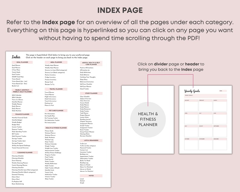 Ultimate ADHD Planner Printable, ADHD Adult Planner, ADHD Planner for ...