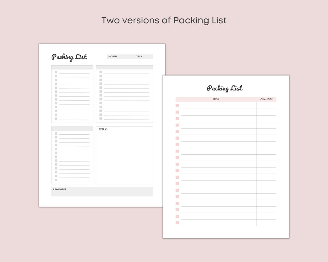 Travel Planner Printable, Trip Planner, Vacation Planner, Bucket List ...