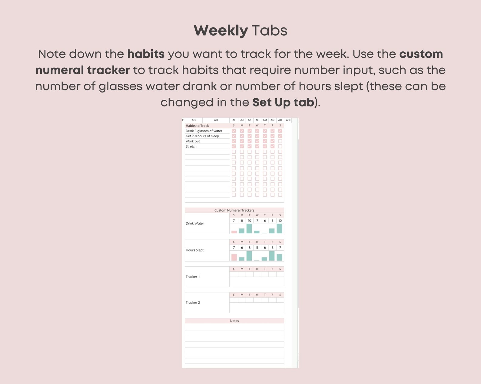Ultimate Digital Planner Spreadsheet, Google Sheets, To-do List ...