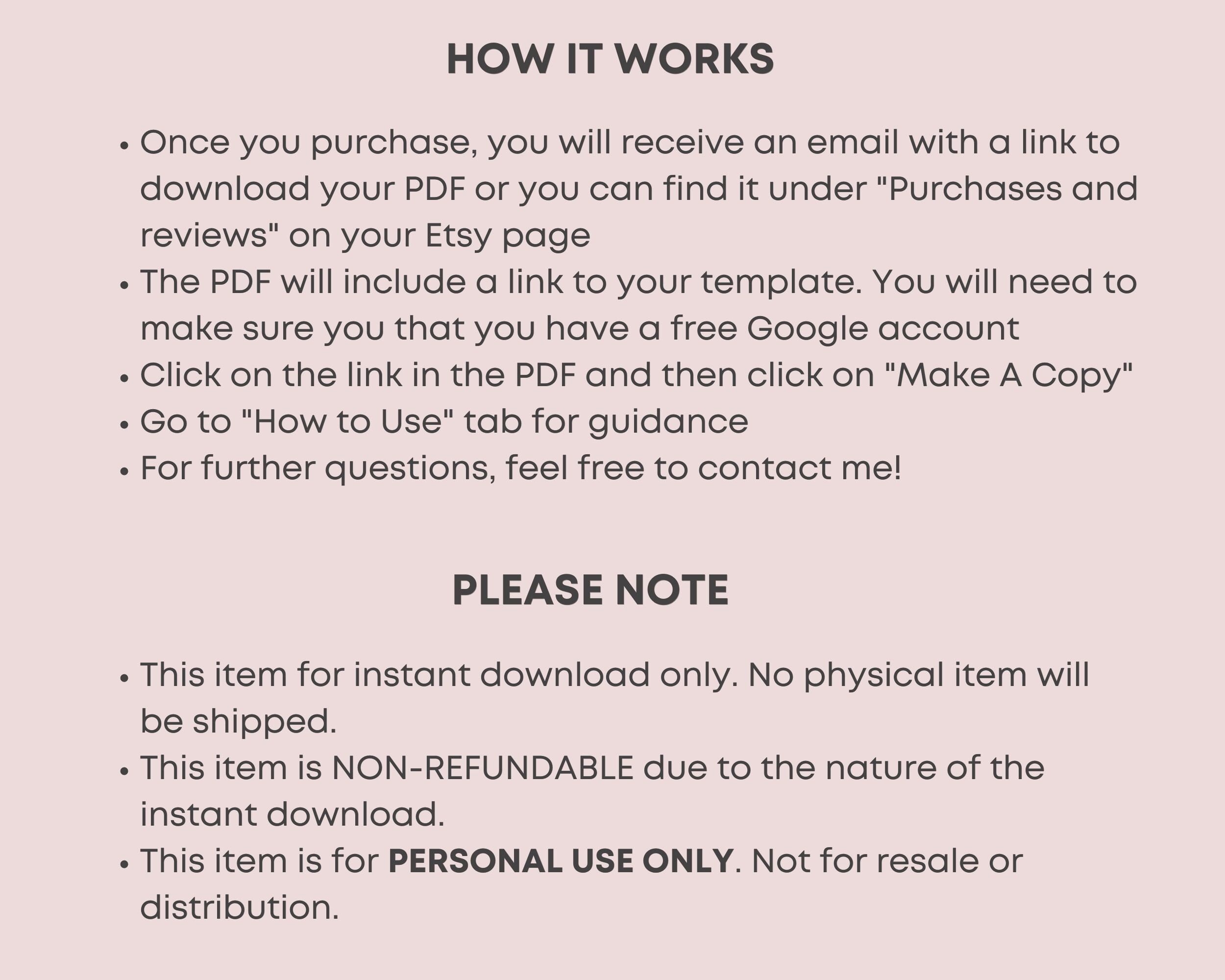 Ultimate Digital Planner Spreadsheet, Google Sheets, To-do List ...