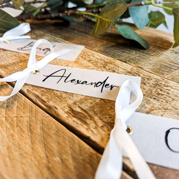 Wedding Name Tags - Etsy UK