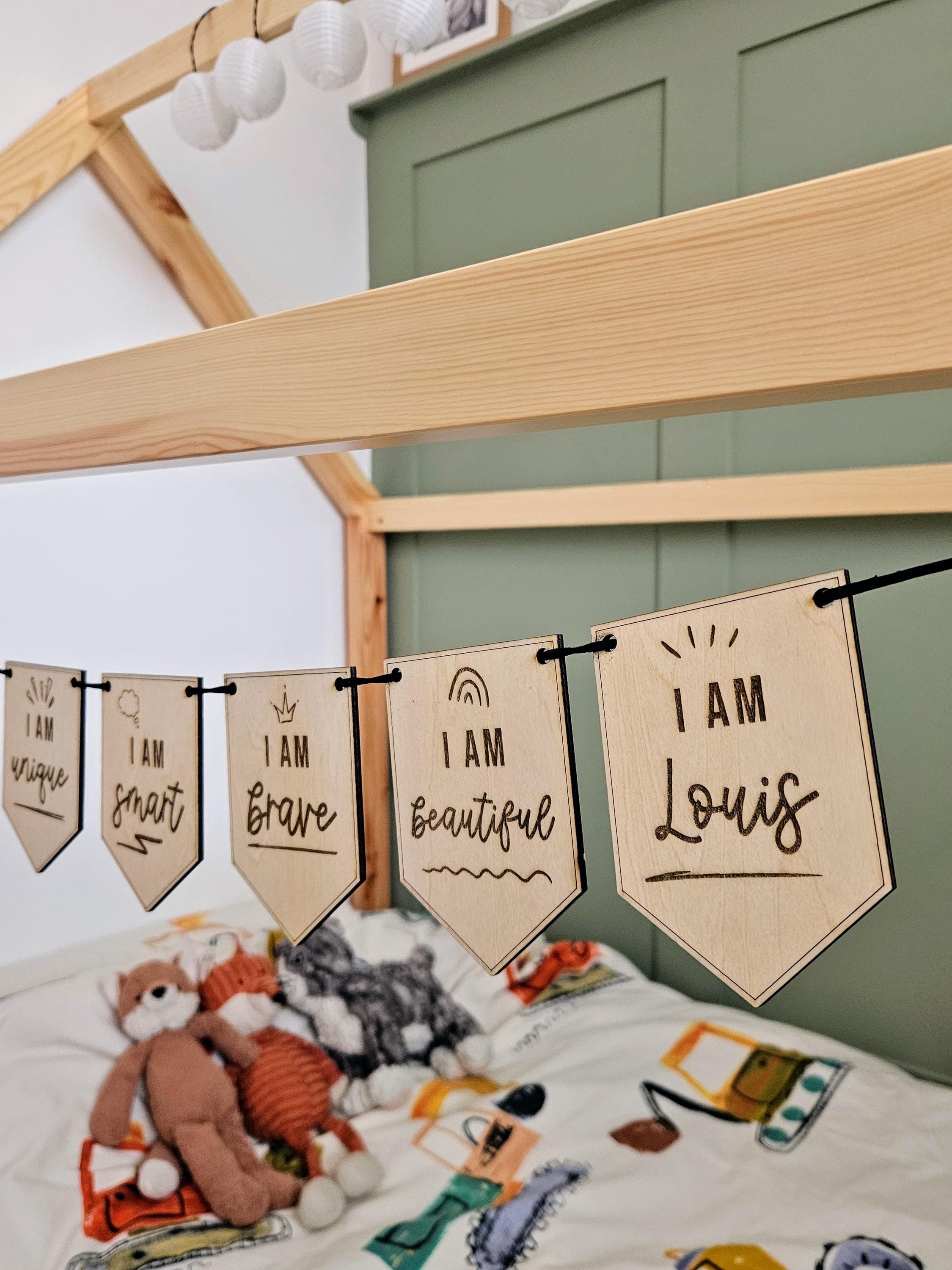 Positive Affirmations Penant Flag Bunting | Children's Positivity ...