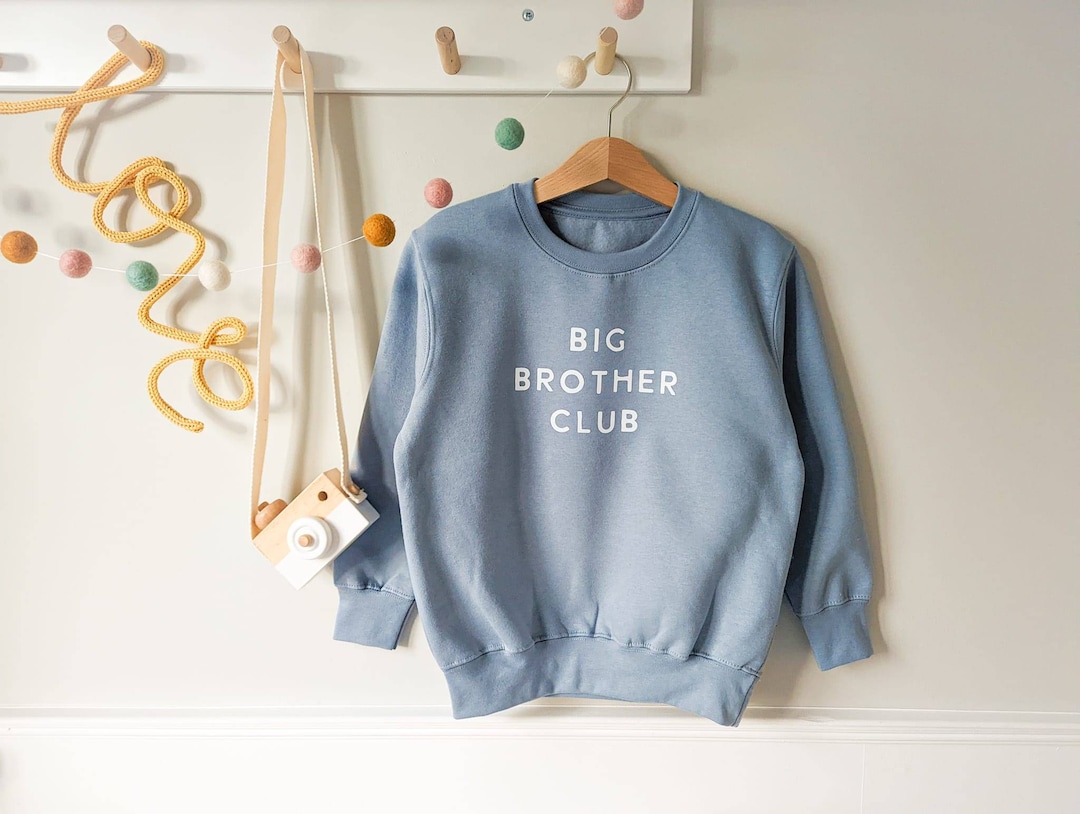 Sibling Jumper| Big Brother Club Jumper | Big Brother Club Sweatshirt ...