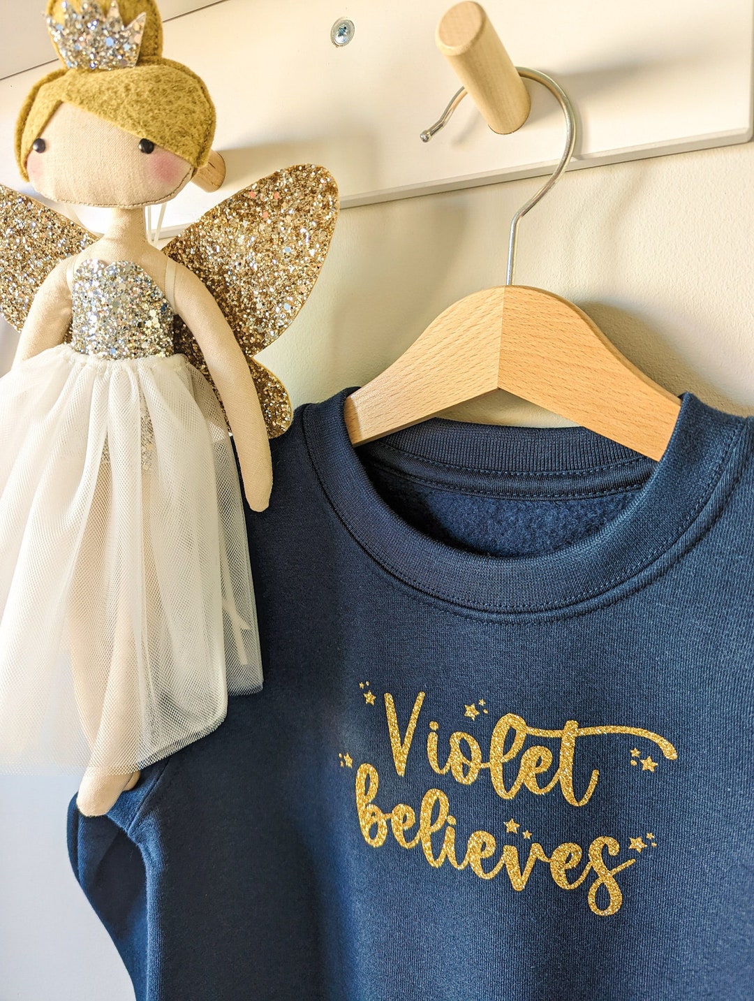 Children's Personalised Christmas Jumper | I Believe Jumper | Kids ...