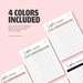Canva Printable Supplies Tracker, Editable Supplies Log, Supply Order ...